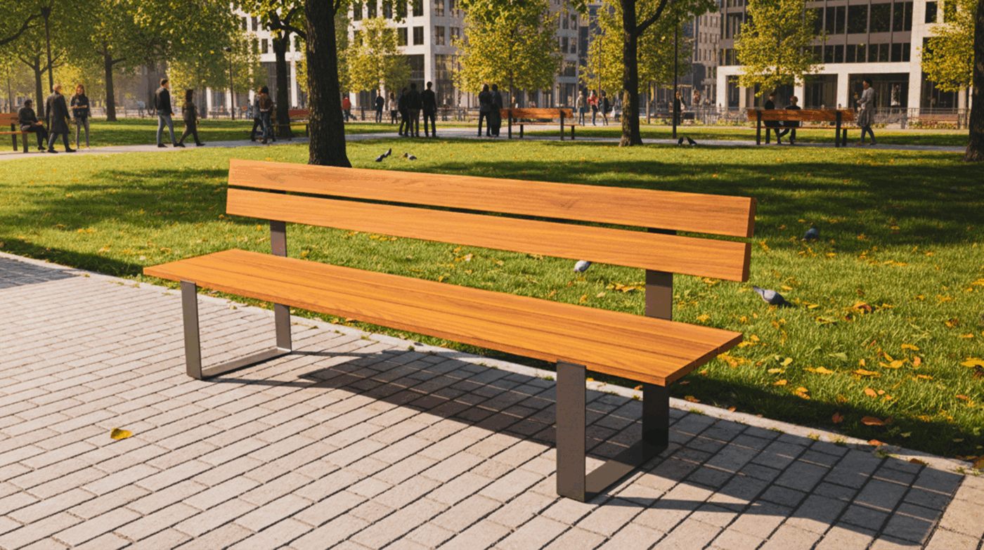 MOBILIER URBAIN - DE - Woodoo Augmented Wood